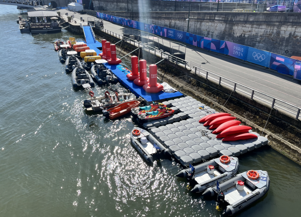 How Fast Is The Water Moving in the Seine along the Olympic 10K ...